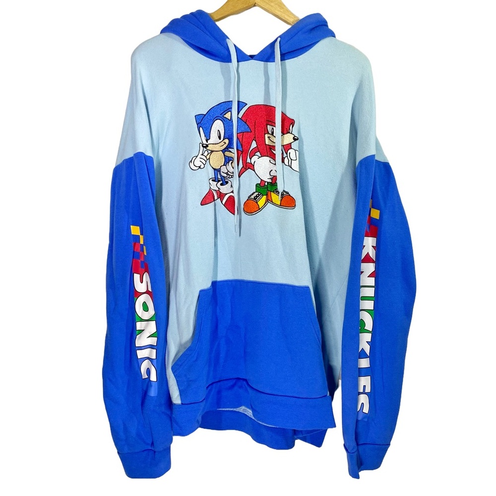 Sonic The Hedgehog Sonic & Knuckles Retro Two-Tone Ho… - Gem